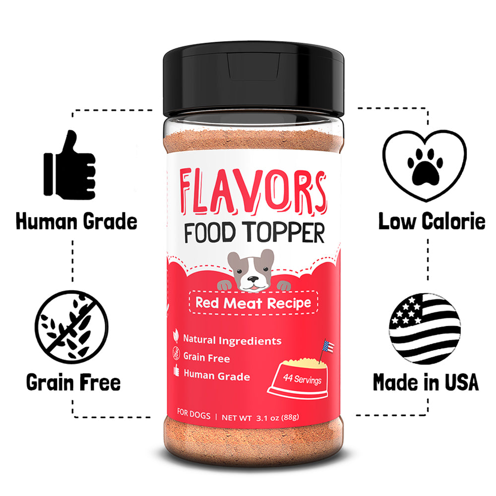 FLAVORS Food Toppers for Picky Dogs and Cats