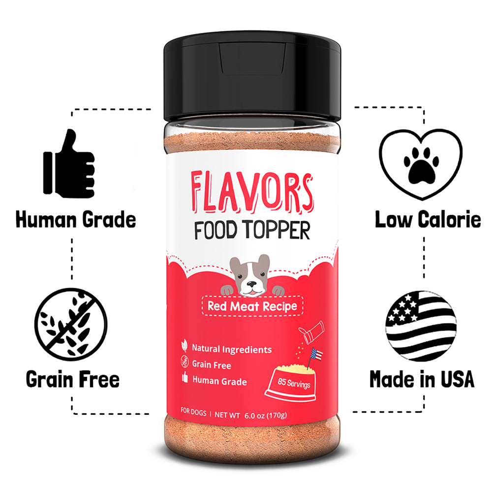 FLAVORS Food Toppers for Picky Dogs and Cats