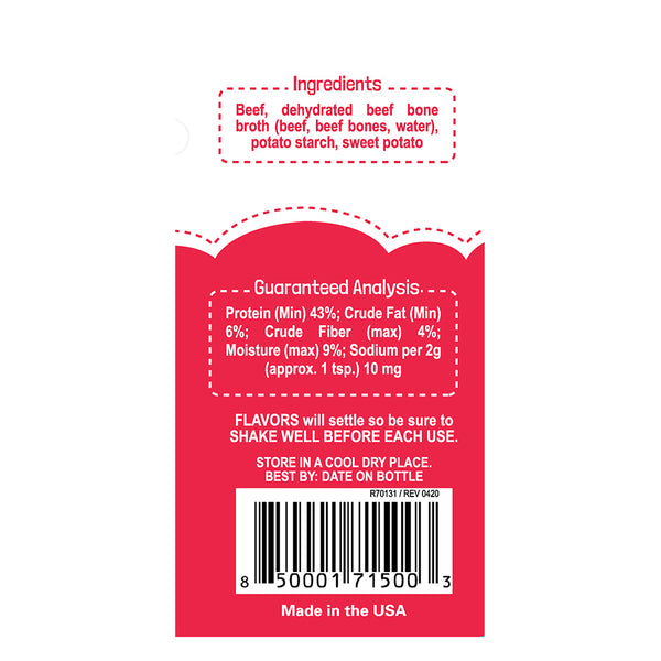 FLAVORS Original Food Topper For Picky Dogs - A Beaumont Products Brand